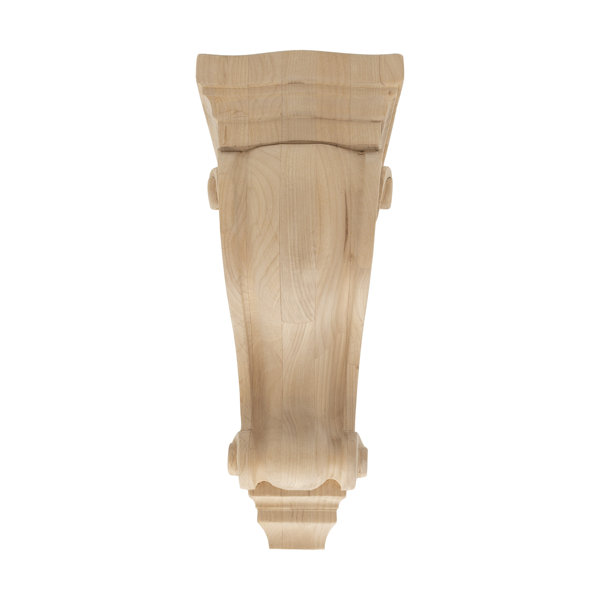 Architectural Products by Outwater L.L.C. 12-1/2 in x 5-3/8 in x 5-5/8 in Unfinished Solid ...